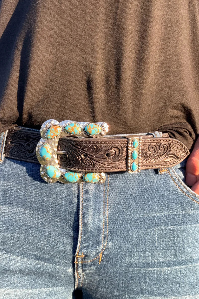 The Buckle Up Turquoise Buckle Set – BSquared Boutique 931
